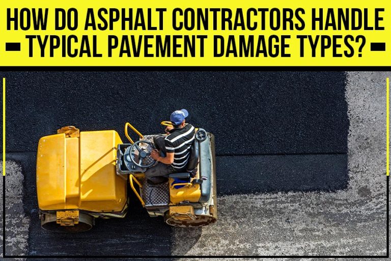 How Asphalt Contractors Handle Pavement Damage | Standard Paving