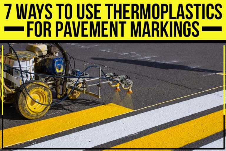 7 Ways to Use Thermoplastics for Pavement Markings | Standard Paving